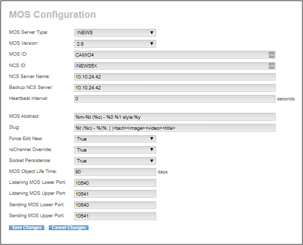 04: Configuration – Chyron