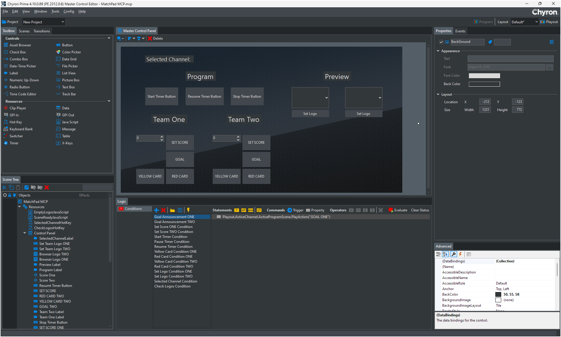 09: Master Control Panels – Chyron