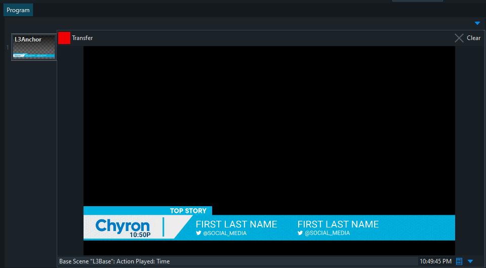 02: Playout Runtime User Interface – Chyron