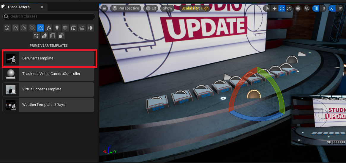 09: Barchart Template – Chyron